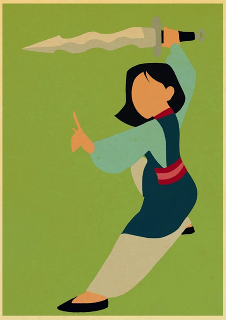 Disney Princess Minimalist Posters
