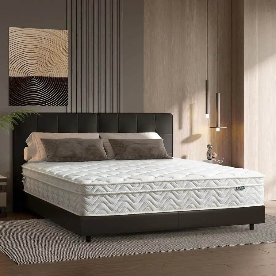 Mattress 160 x 200, Height 26 cm 7Zone Spring Mattress Orthopaedic ...
