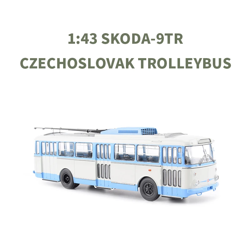 Original-Diecast-Model-Bus-Skoda-9TR-1960-White-Collection-Authentic-CZ-Trolleybus-Model-Car ...