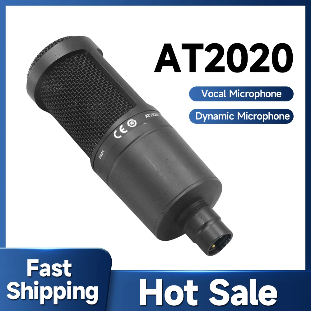 AT2020-Cardioid-Condenser-Professional-Microphone-for-Project-Home ...