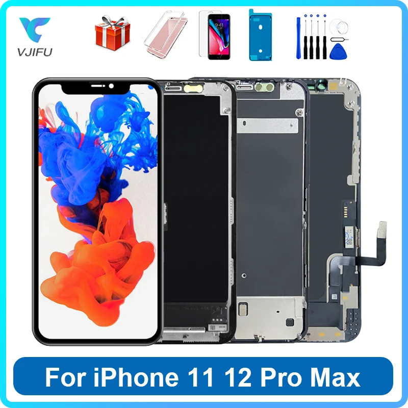 Original OLED LCD Screen For iPhone X 11 12 Pro Max Display For iPhone ...