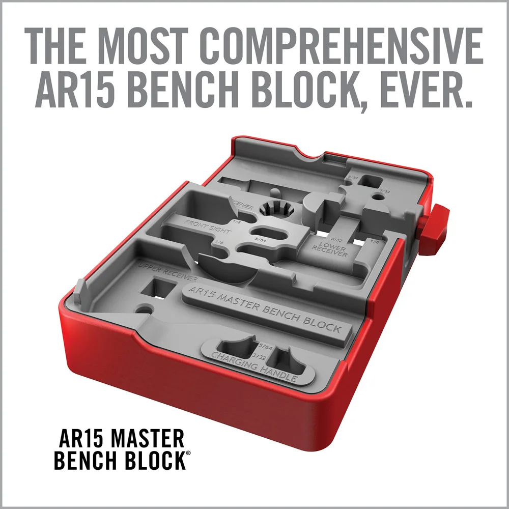 ABS-Master-Bench-Block-with-Strong-Magnets-for-AR15-Holds-5-Key-AR15 ...