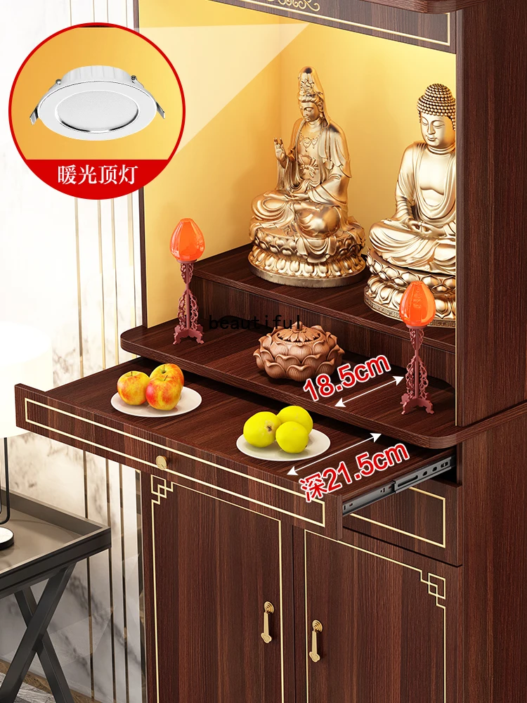 Buddha-Niche-New-Chinese-Style-Clothes-Closet-Altar-Buddha-Shrine ...