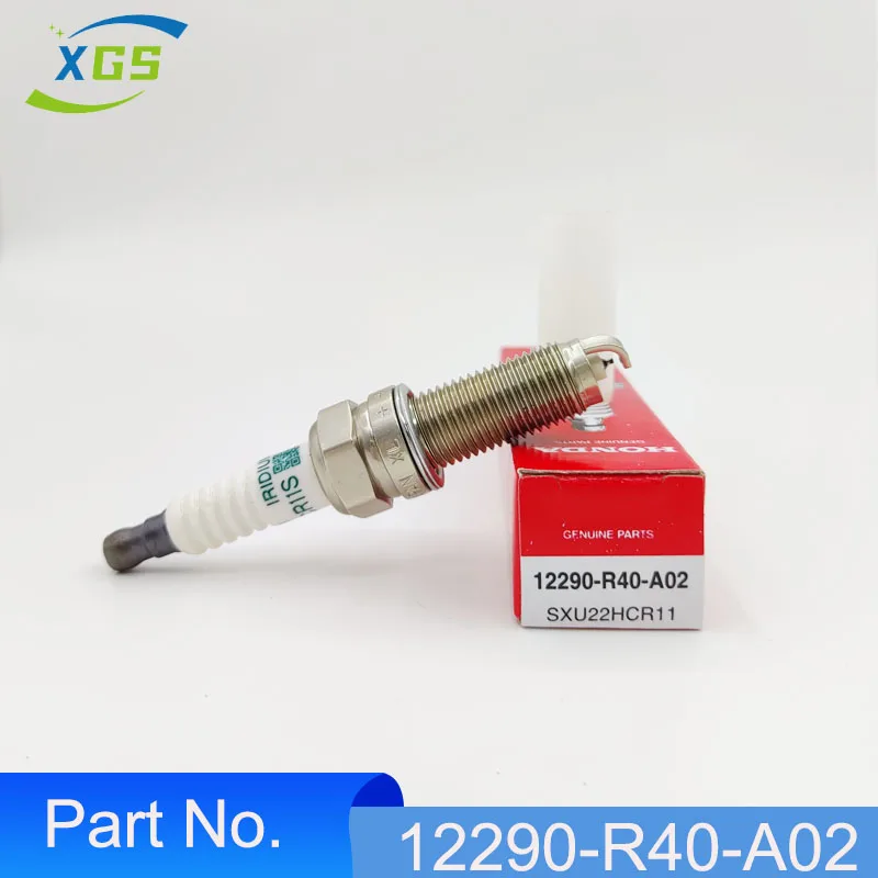 4pcs/lot 12290-R40-A02 SXU22HCR11S Iridium Spark Plug For Honda Civic ...