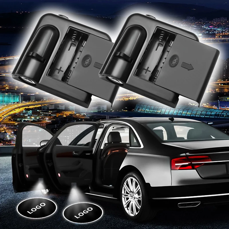 For-Land-Rover-Range-Rover-Velar-Sport-Discovery-2-Car-Door-Welcome ...