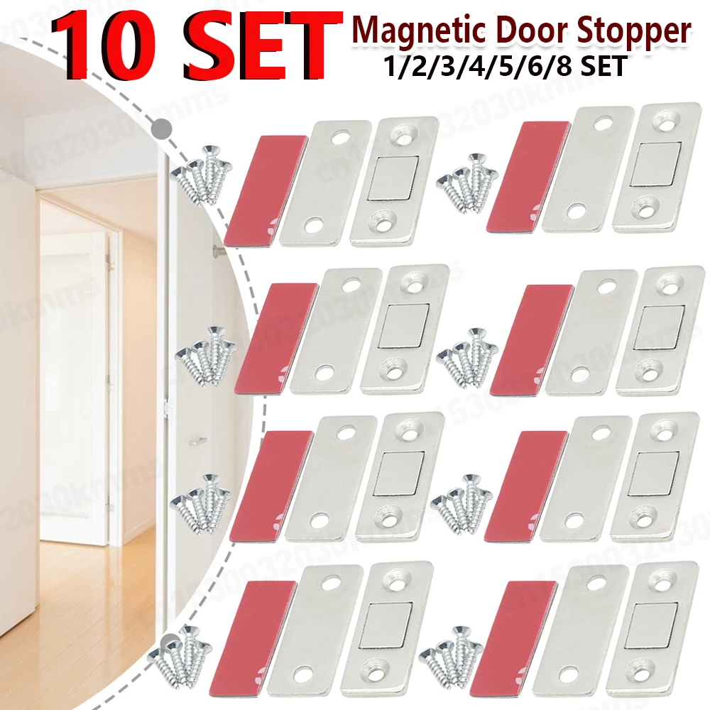 Magnetic-Door-Catch-Cabinet-Magnetic-Catch-Adhesive-Drawer-Magnet-Catch ...
