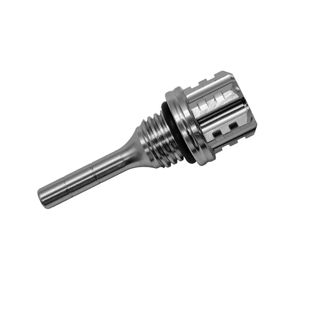 CNC Aluminum Alloy Hexagon Plum Blossom Oil Dipstick Plug Design ...