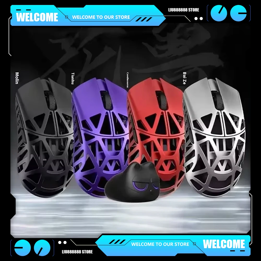 Wanling-Wlmouse-Beast-X-Mouse-Paw3395-Mice-Pc-Gamer-Accessory-Dual-Mode ...