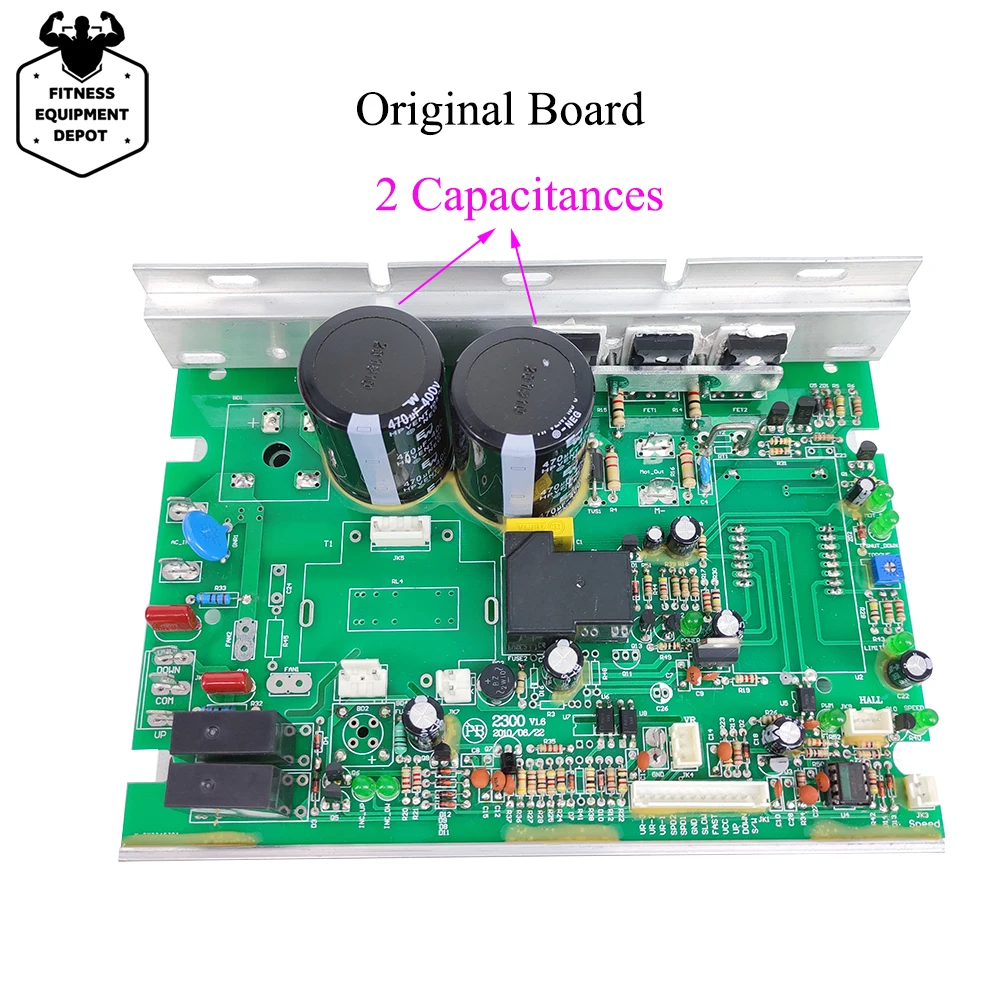 YJ-2300L-Treadmill-Circuit-Board-AE0007-V1-0-PA-AE00070L-for-SOLE-F80 ...