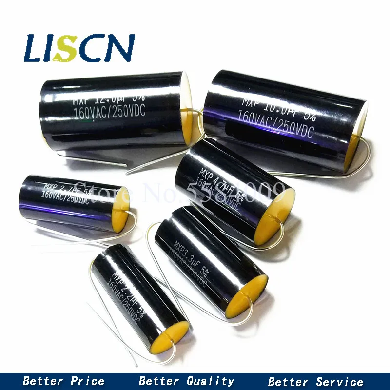 2Pcs Audio Capacitor MXP Audiophile Frequency-Divided Divider 250V 0 ...