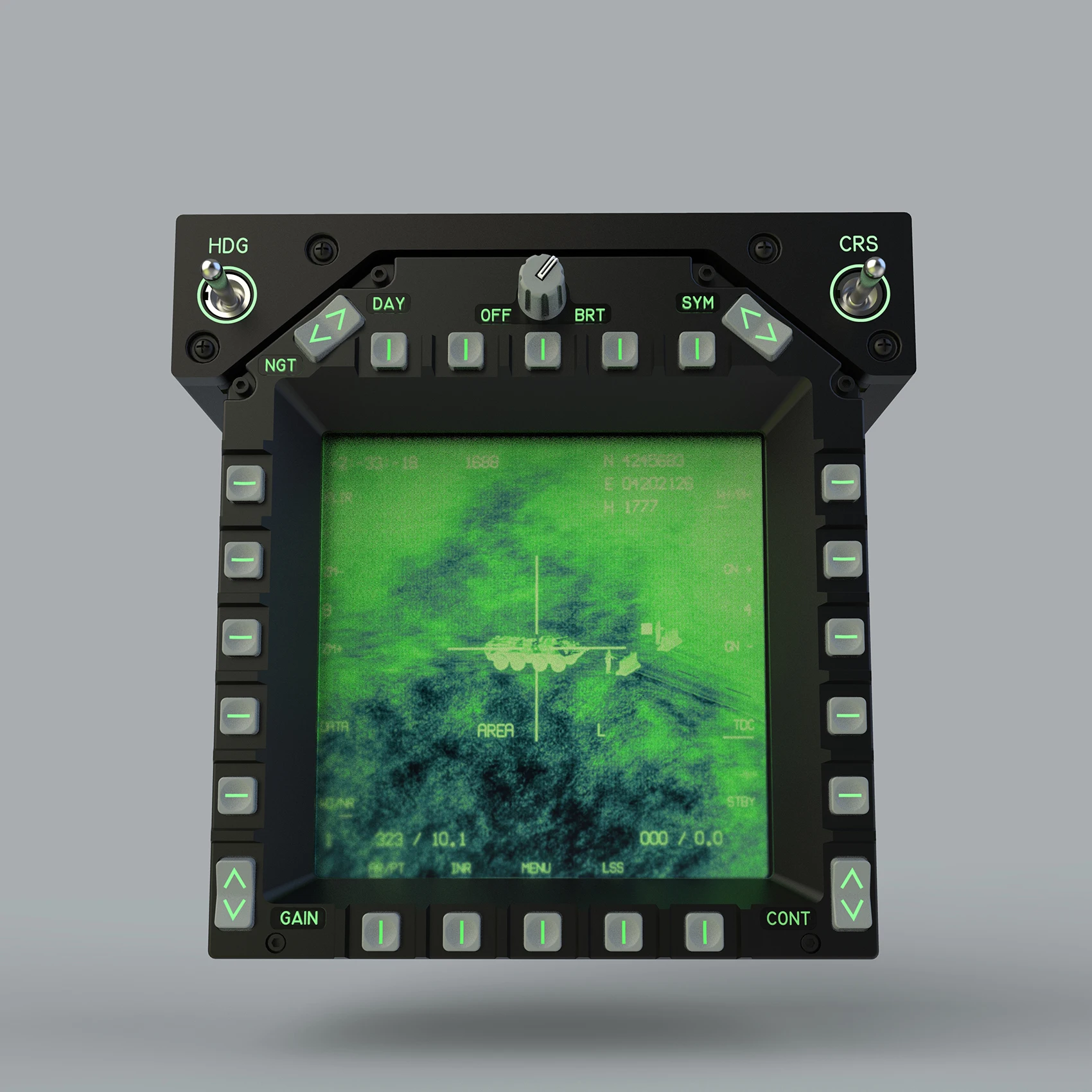 F/A 18C bumblebee cockpit simulation flight mfd ddi e outros ...