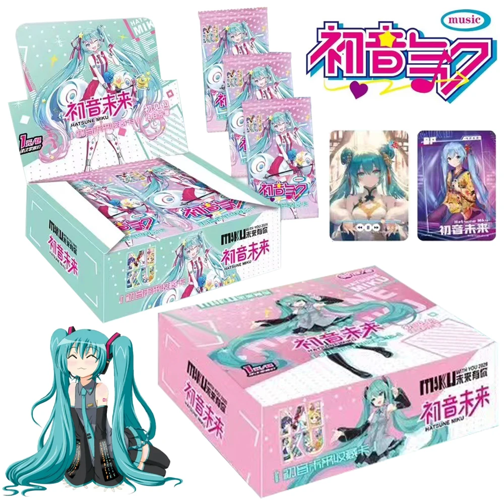 New-Hatsune-Miku-Collection-Card-Japanese-Anime-Card-Games-With ...