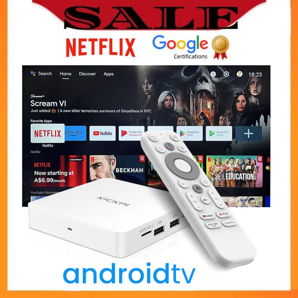 Google-Netflix-TV-Box-Android-11-Amlogic-S905Y4-Media-Player-4K-Set-Top ...