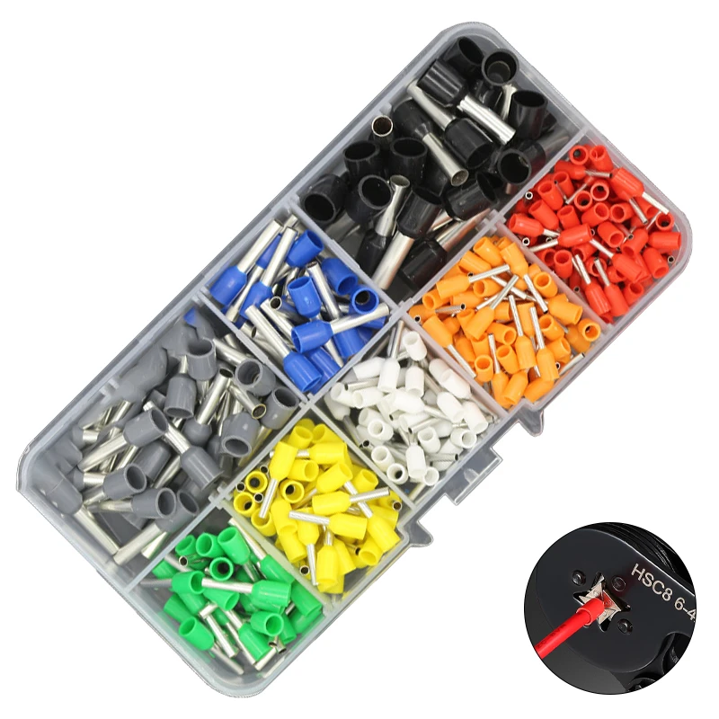 400pcs tube type terminal set European type tube type terminal ...