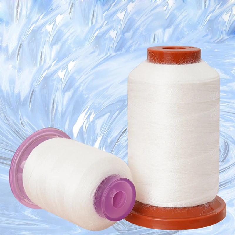 Hilo-de-coser-Soluble-en-agua-Color-blanco-40-2-500-1000-metros-vinilo ...