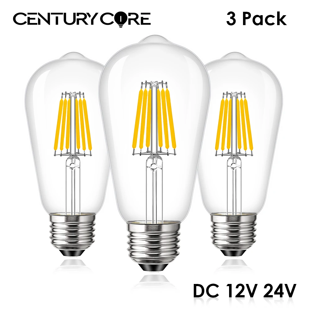 Low-Voltage-E27-Led-Light-Bulb-DC-12V-24V-6W-Warm-White-Non-Dimmable ...