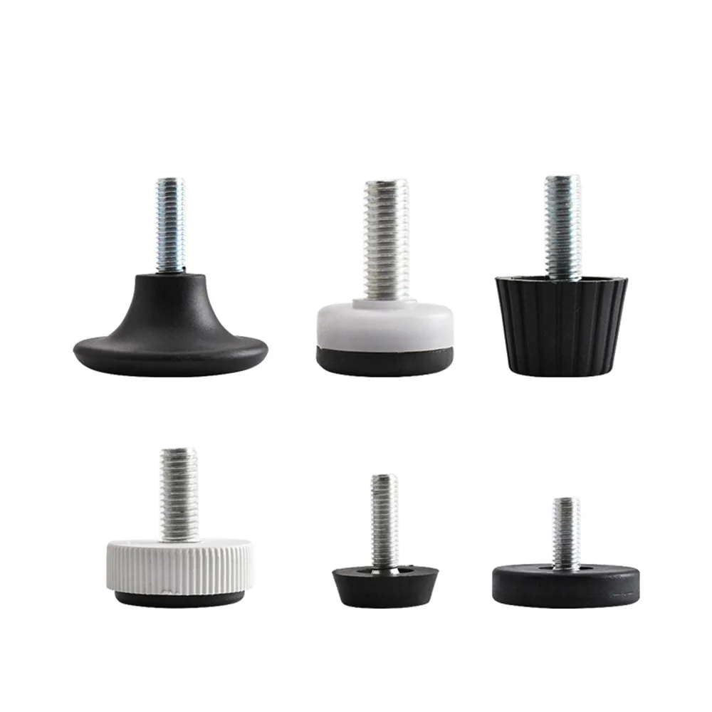 5pcs Furniture Adjustable Bolt Chair Feet Level Floor Protector Leg Pad ...