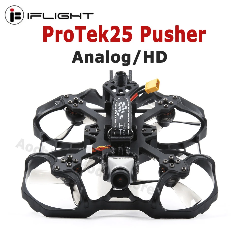 IFlight ProTek25 Pusher FPV Drone, Câmera Polar Digital HD, Analógica ...