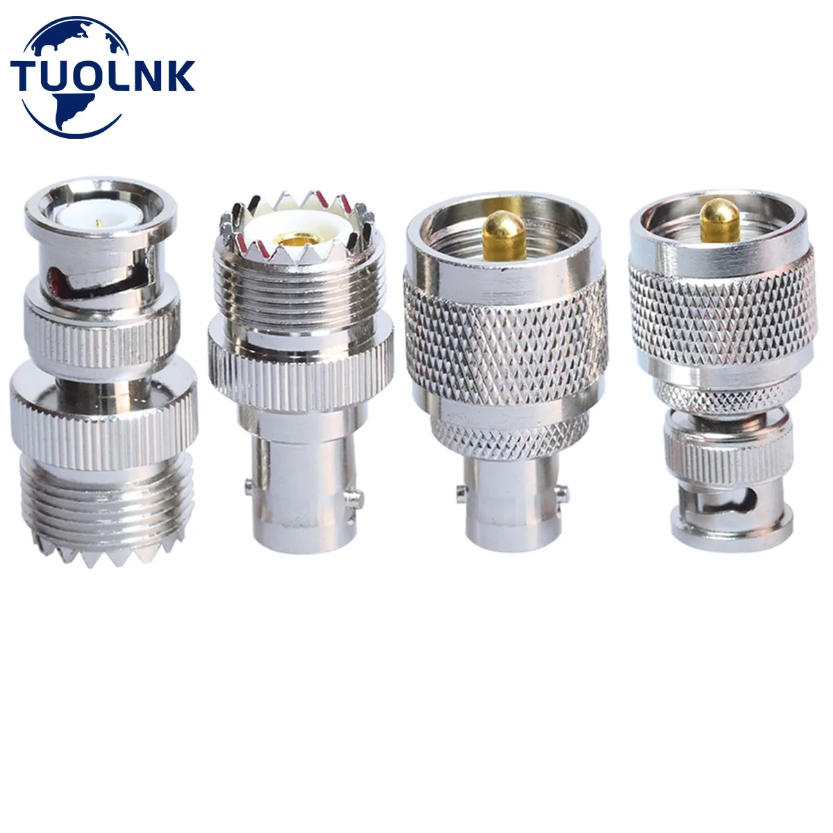 BNC-to-UHF-Adapter-Kit-Male-to-Female-RF-Coax-Connector-Kit-for-CB ...