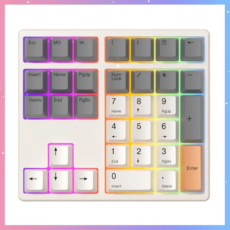Magic-force-MF34-Mechanical-Numeric-Wired-Keypad-34key-QMK-VIA-Hot-Plug ...
