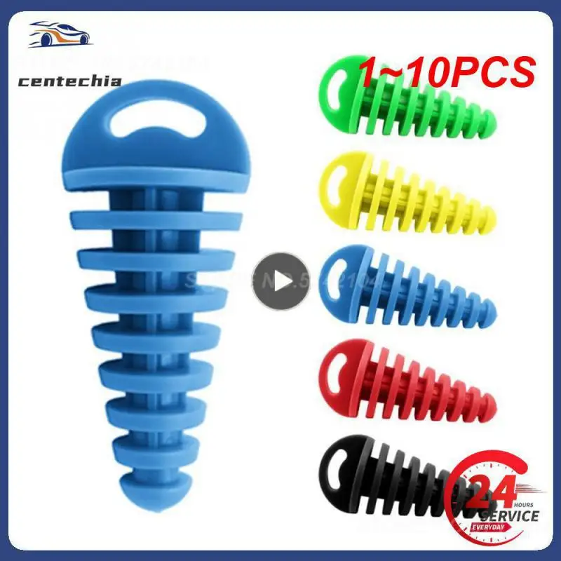 1-10PCS-Exhaust-Pipe-Plug-Motorcycle-Motocross-Tailpipe-Rubber-Air ...