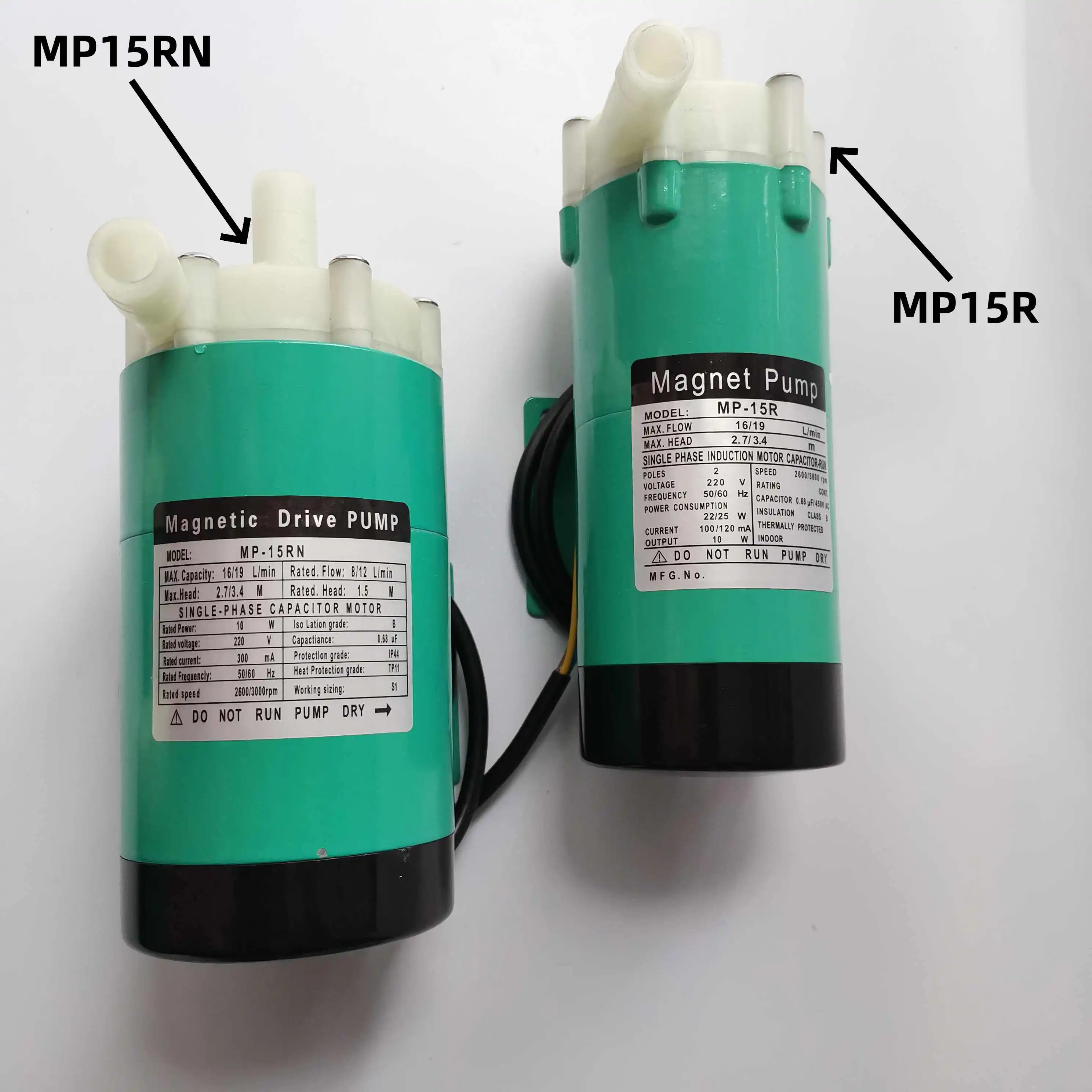 Polypropylene PP Circulating Water Pump MP15R MP15RM AC220V AC110V ...