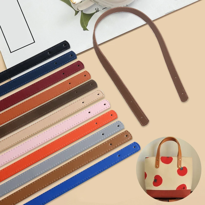 1pc-Short-DIY-Handbag-Handles-Detachable-PU-Leather-Bag-Handle-With ...