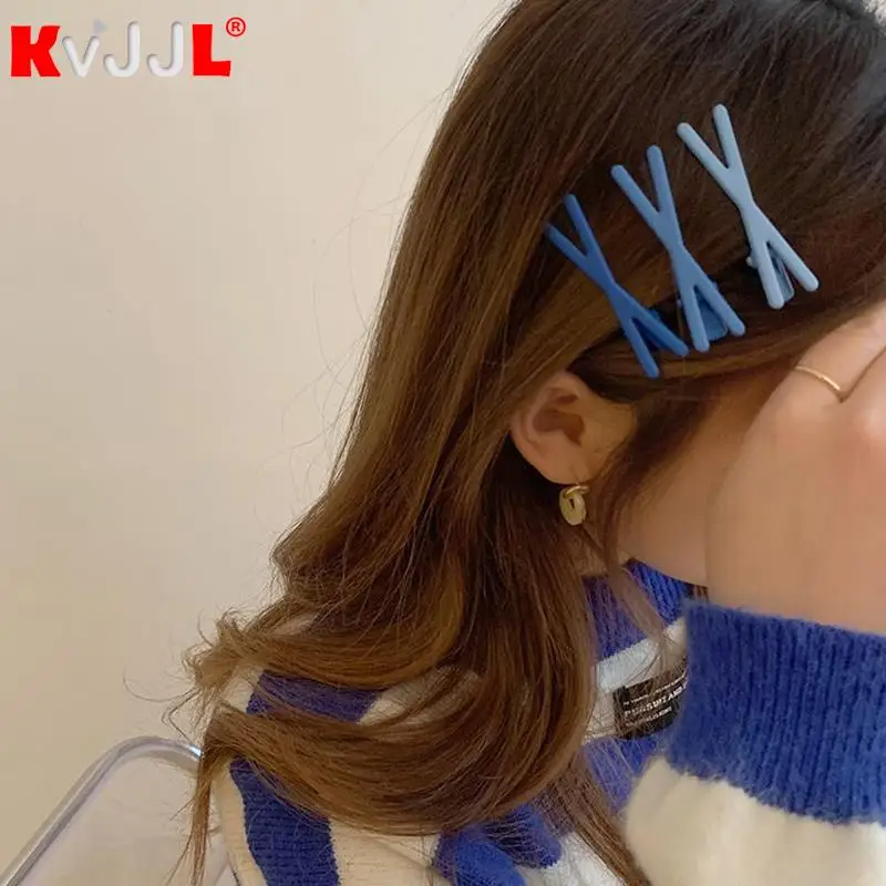 3PCS-set-Candy-Rainbow-Sweet-Gradation-Cross-Hair-Clip-Girls-Ornament-Pink-Hair-Clips-Adult ...