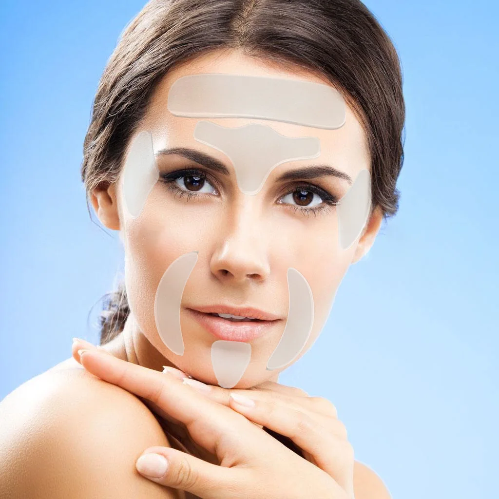 16 Piece Set Anti Wrinkle Stickers Face Stickers Forehead Stickers Eye ...