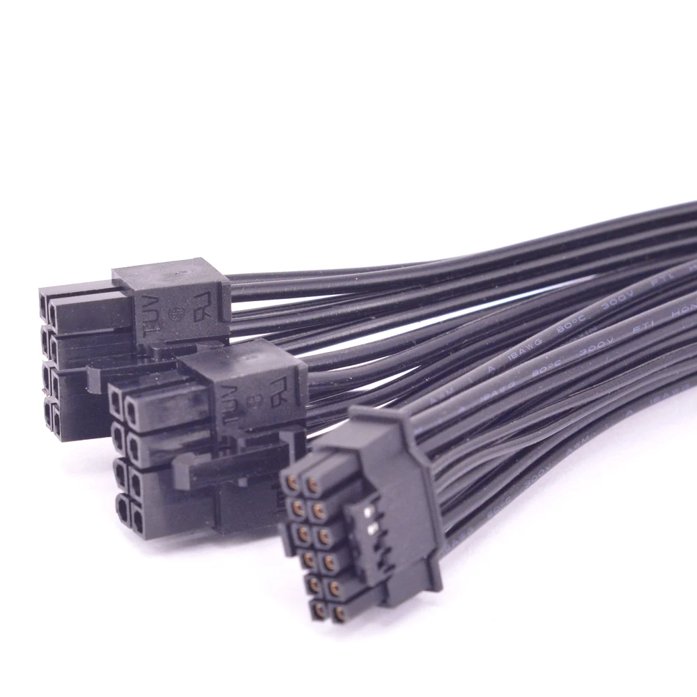 PCIe 5.0 12VHPWR PSU Power Cable For Seasonic Modular 8pin to 16pin PCI ...