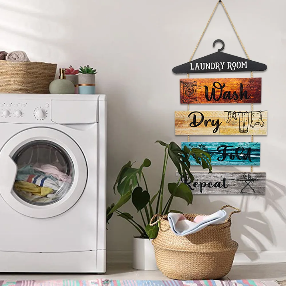 Country Laundry Room Decor