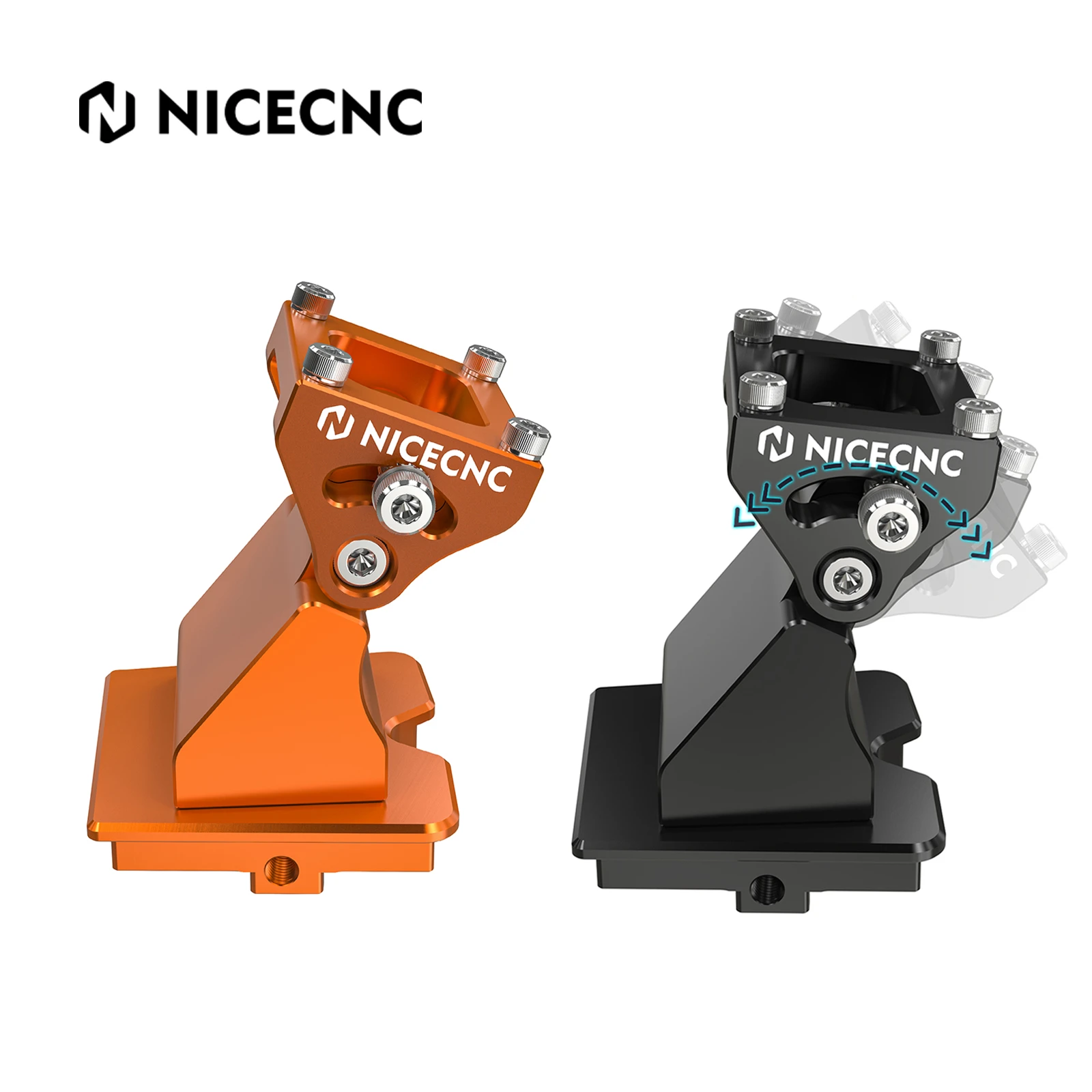 NICECNC Navigation Bracket Phone GPS Mount Holder Adjustable For KTM ...