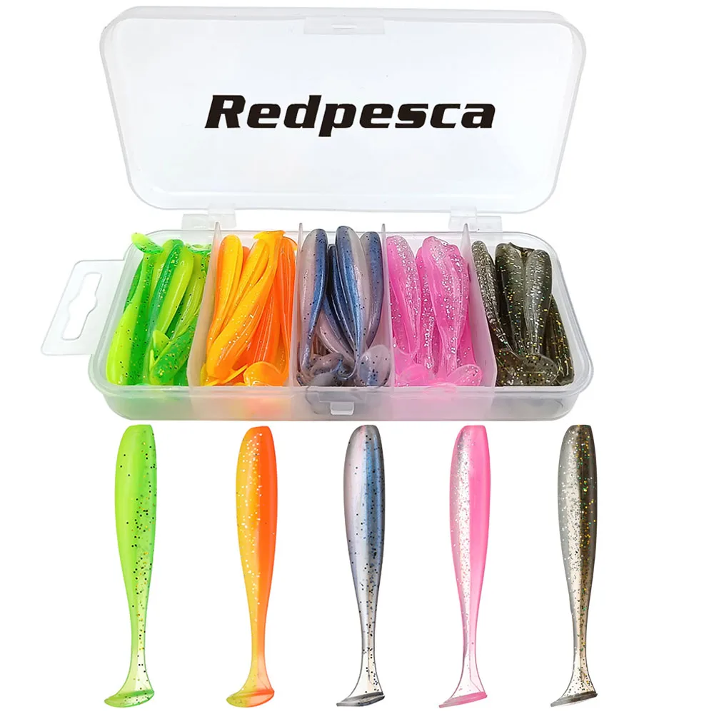 Leurres-de-p-che-queue-de-pagaie-en-plastique-souple-5cm-1g-app-ts ...