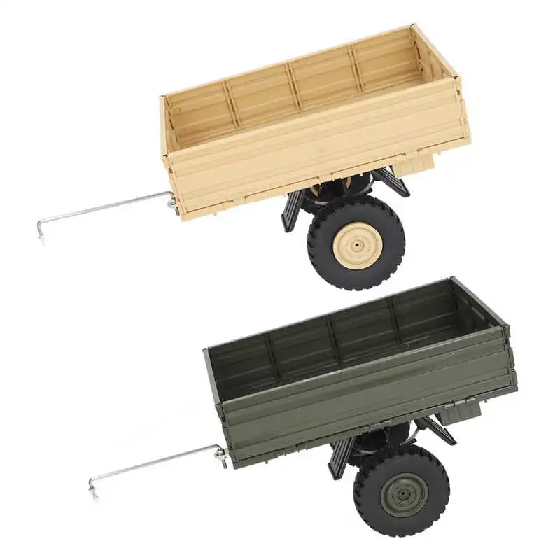 Metal Tires RC Car DIY Kit Remote Control Trailer for P06 Unimog ...