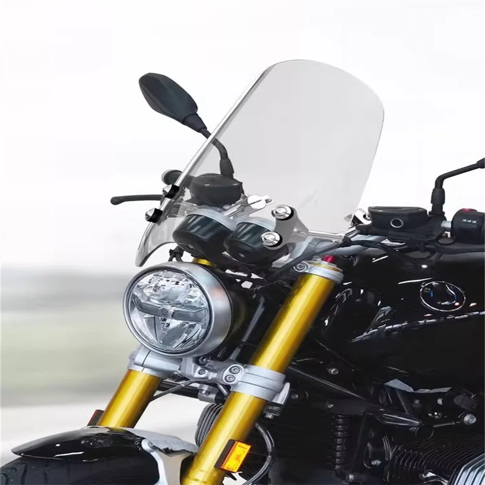 For BMW R NineT Retro Crown Prince Motorcycle Windshield Modified ...