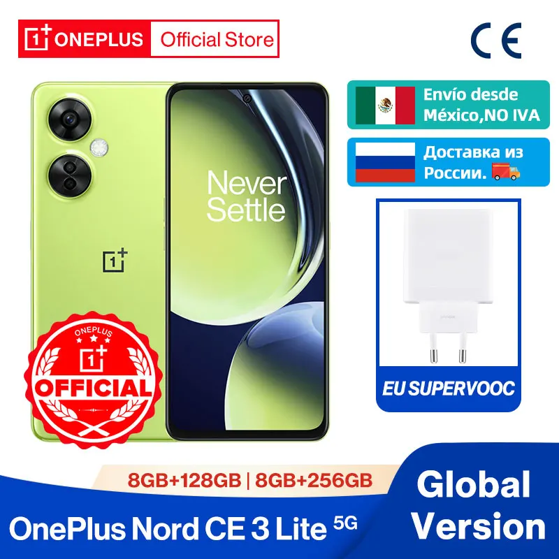 OnePlus Nord CE 3 Lite 5G Global Version 8GB 128GB 108MP Camera ...