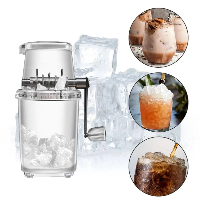 Household-Small-Manual-Ice-Crusher-Transparent-Slushies-Smoothies ...
