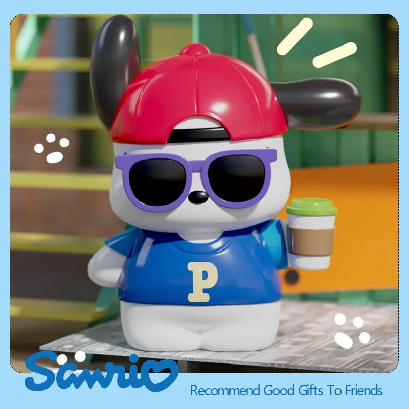 New-Cartoon-Anime-Figures-Sanrio-Pochacco-Peripheral-Model-Action ...