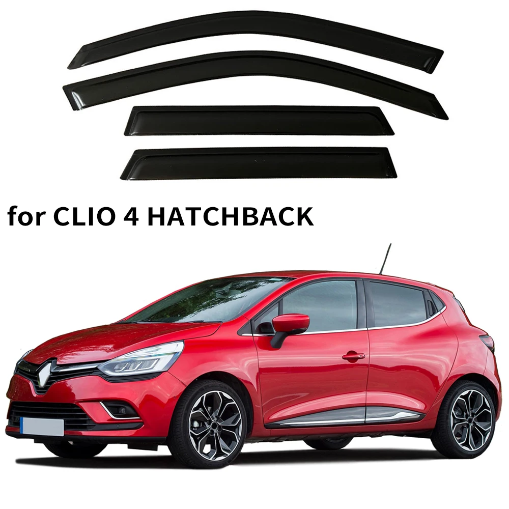 Window Visor for RENAULT CLIO 4 HATCHBACK WAGON 2012 2013 2014 2015 ...