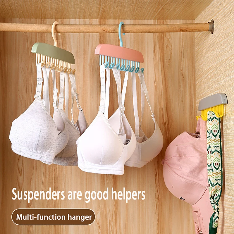 Multiple-Hooks-Women-Storage-Bra-Hangers-For-Clothes-Case-Home-Wardrobe ...