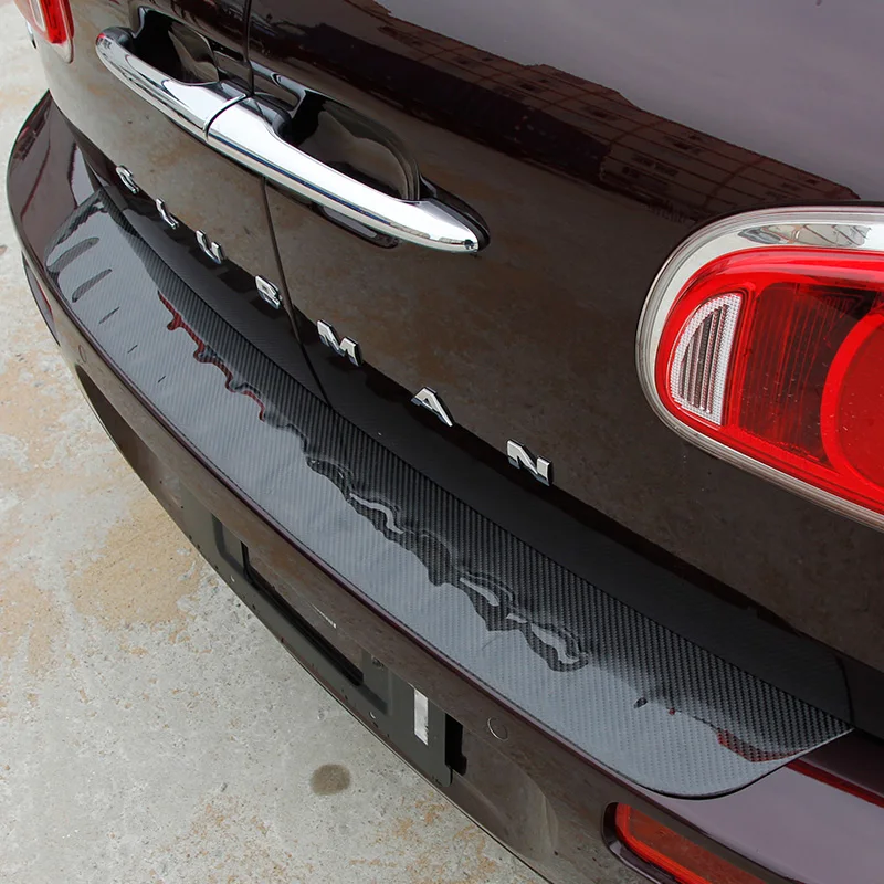 Auto-Trunk-Rear-Bumper-S-Steel-Guard-Plate-Chrome-Protector-Cover-Trim ...