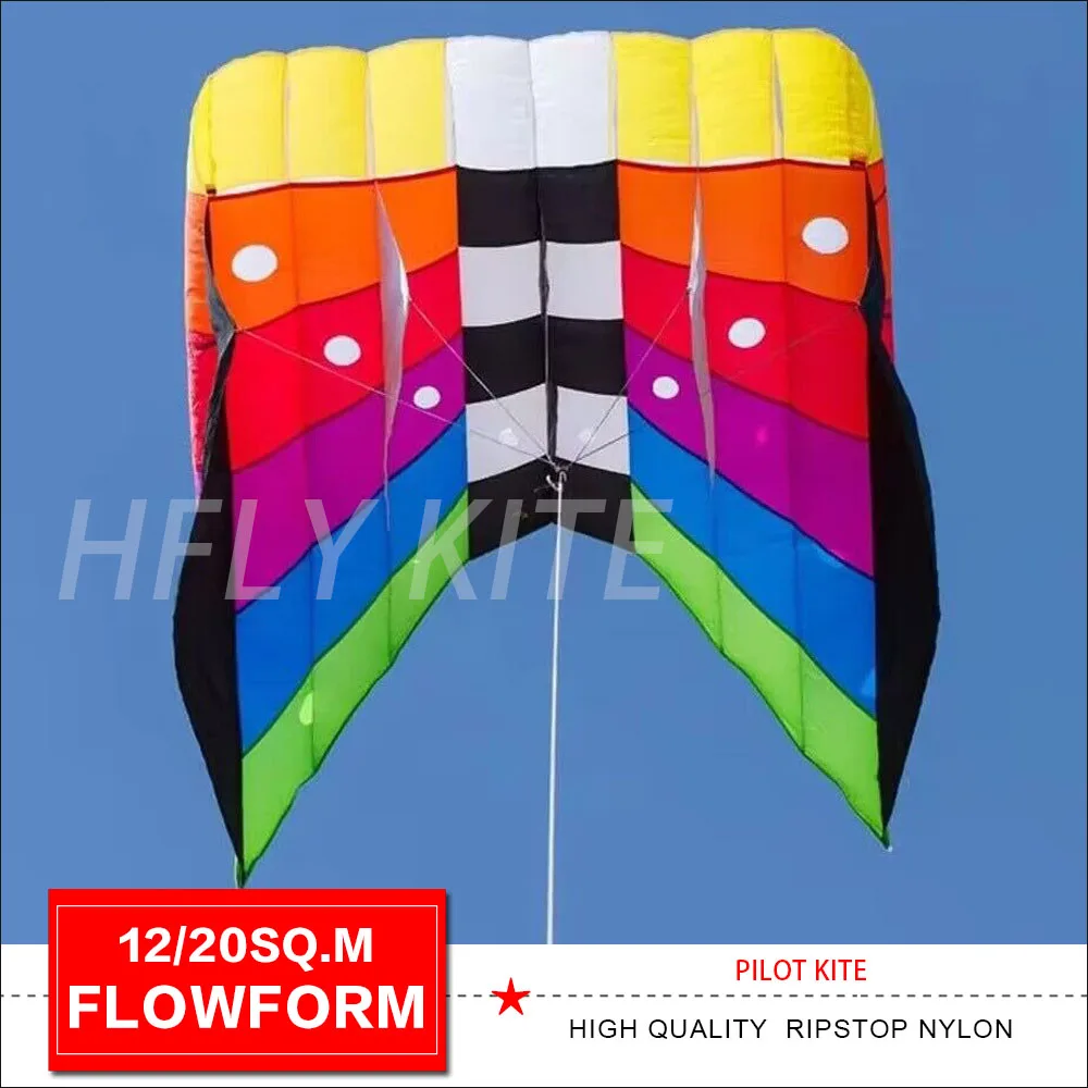 NEW-ARRIVAL-12SQ-M-20SQ-M-FLOWFORM-KITE-PILOT-SOFT-INFLATABLE-KITE-40D ...