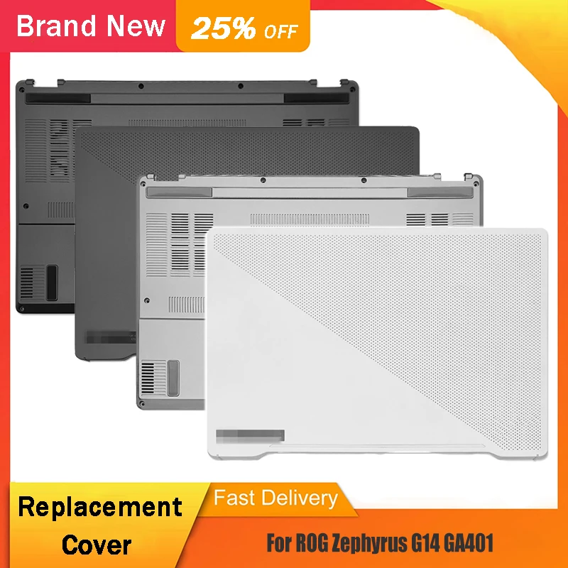 New-Laptop-LCD-Back-Cover-For-Asus-ROG-Zephyrus-G14-GA401-Series-Bottom ...
