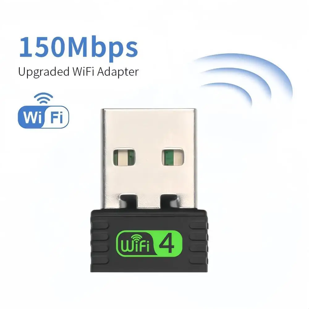 150Mbps-USB-WiFi-Adapter-2-4Ghz-Wireless-External-Receiver-Free-Drive ...