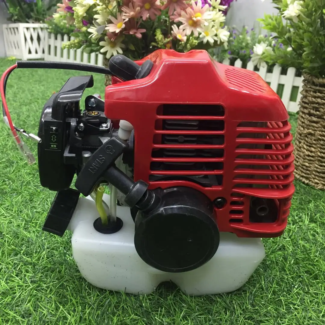 TU26 Gasoline Engine 2T 25cc Backpack Petrol Brushcutter Long Reach ...