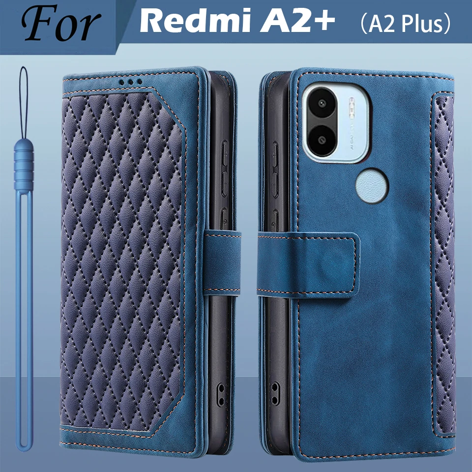 Redmi-A2-Case-Flip-Cover-Leather-Magnetic-Wallet-Case-for-Xiaomi-Redmi ...