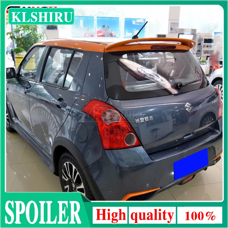 For Suzuki Swift Spoiler 2006 2016 High quality ABS material Automotive ...