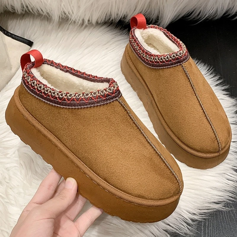 Designer Winter Platform Slippers Ultra Mini Women Fur Tasman Snow ...
