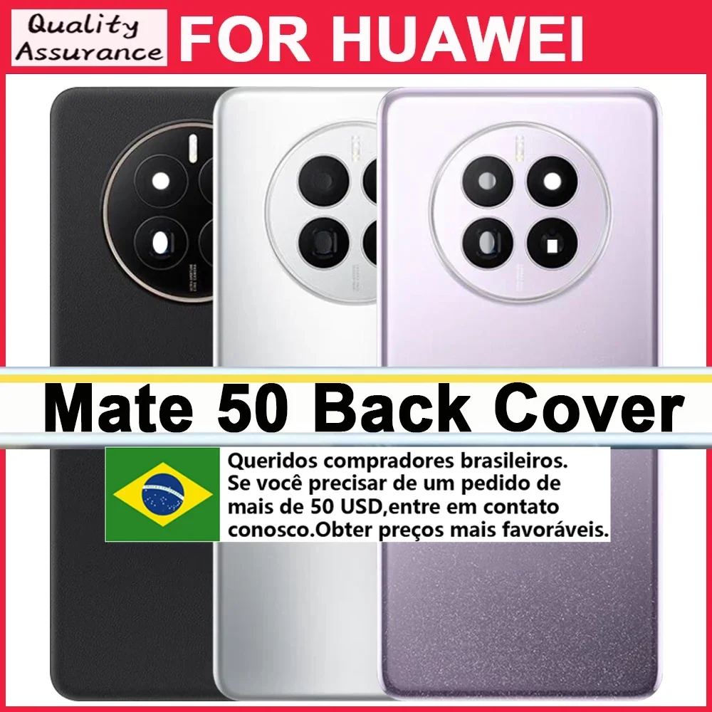 High-Quality-Back-Housing-For-Huawei-Mate-50-Back-Cover-Battery-Glass ...