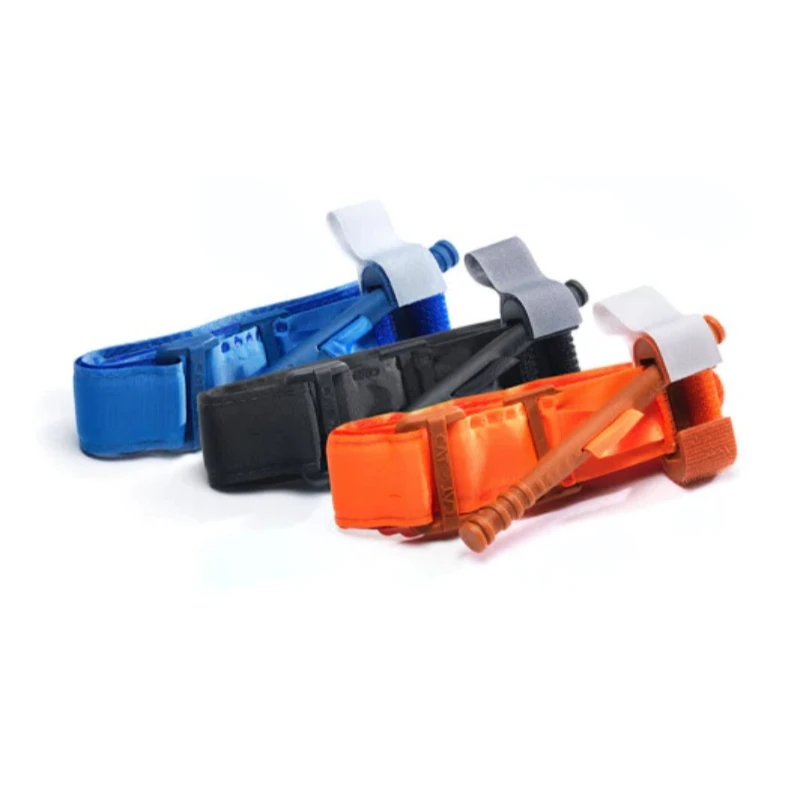 95cm Plastic Combat Tourniquet Blue/Black/Khaki/Red for Outdoor First ...